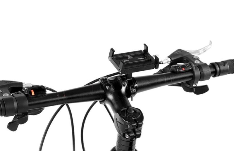 AYD Alüminyum Bisiklet Motosiklet Gidon Telefon Tutucu Siyah - Bursa Bisiklet